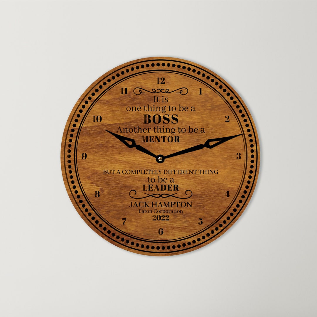 Personalized Gift for Boss Birthday,custom Gift for Boss & Mentor, the ...