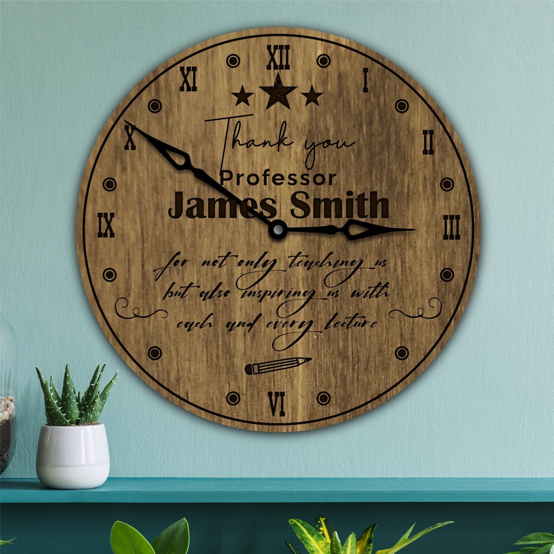 Professor Appreciation Gift Thank You Professor Gift College - Etsy