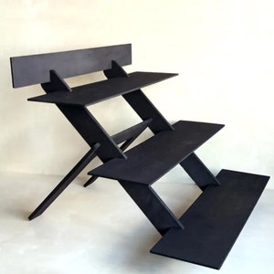 Display Shelves for Miniatures,four Tier Shelf Display Stand,wood ...