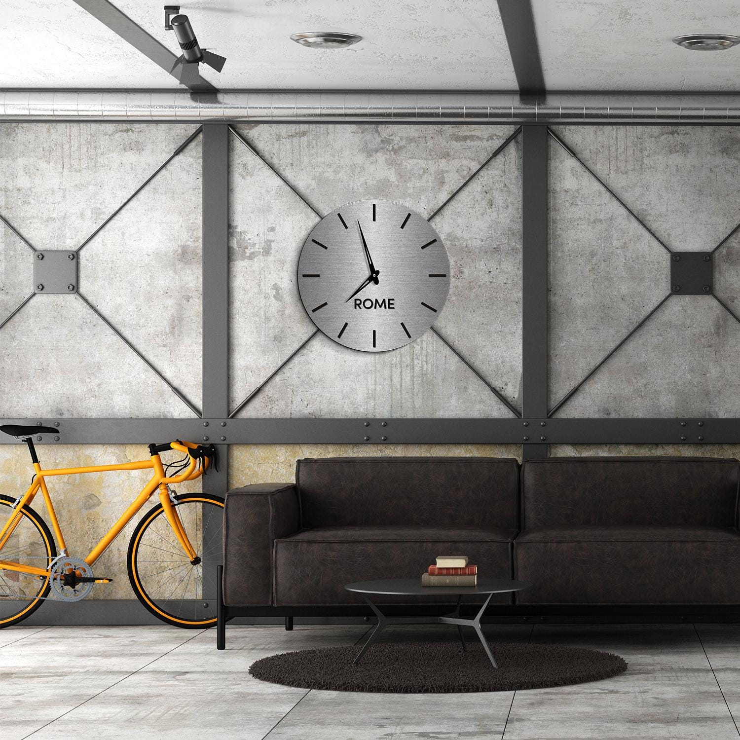 Multi Time Zone Clock, City Wall Clock Custom, World Time Zone Clock ...