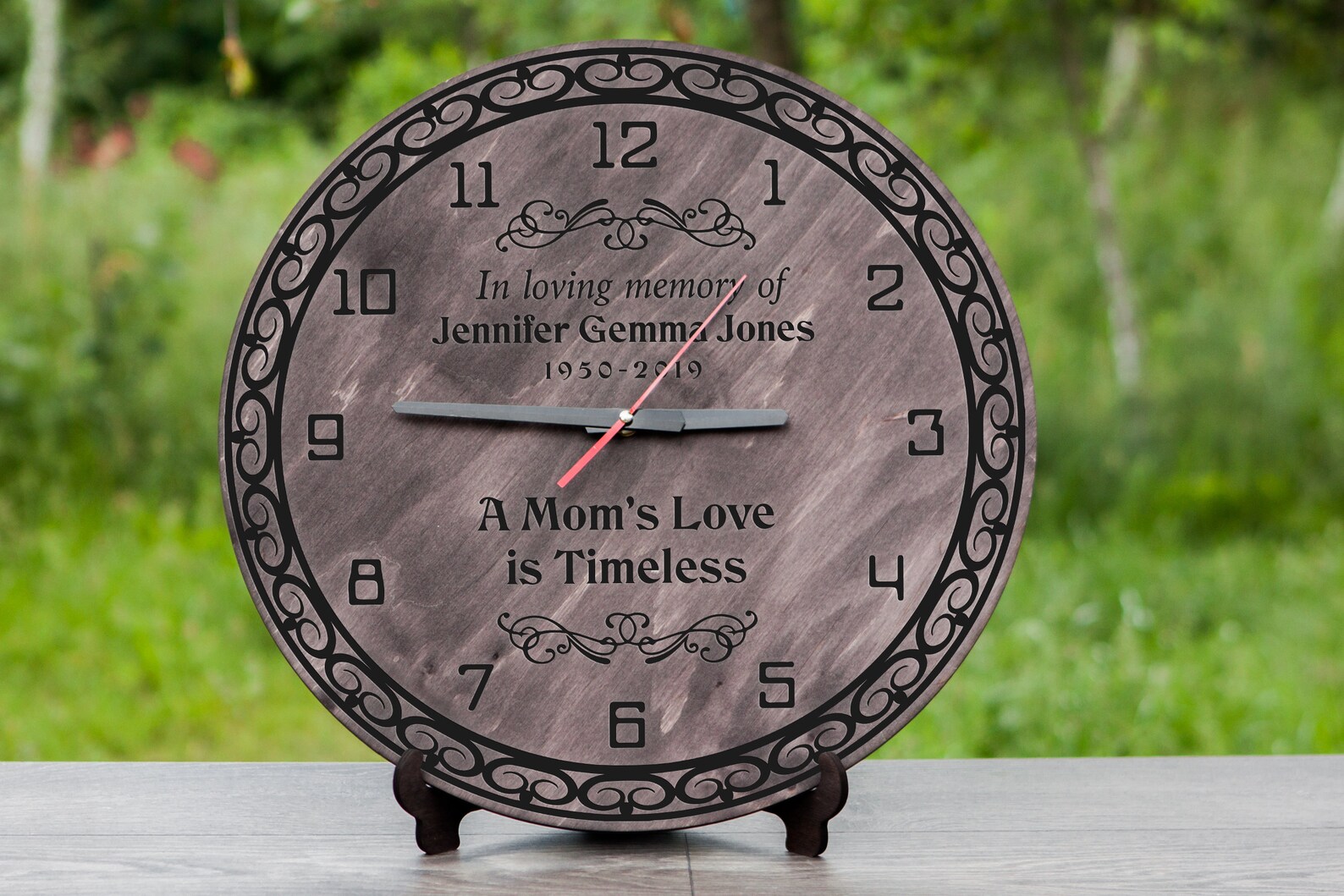 Memorial Clock for Mothermemorial Gift for Loss of - Etsy
