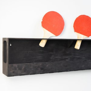 6 Ping Pong Paddle Holder, Tennis Paddle and Ball Rack, Ping Pong ...