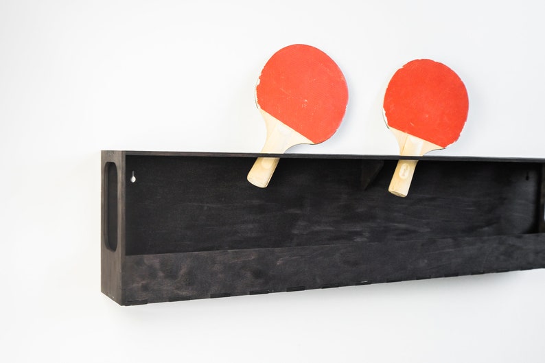 6 Ping Pong Paddle Holder Tennis Paddle and Ball Rack Ping - Etsy