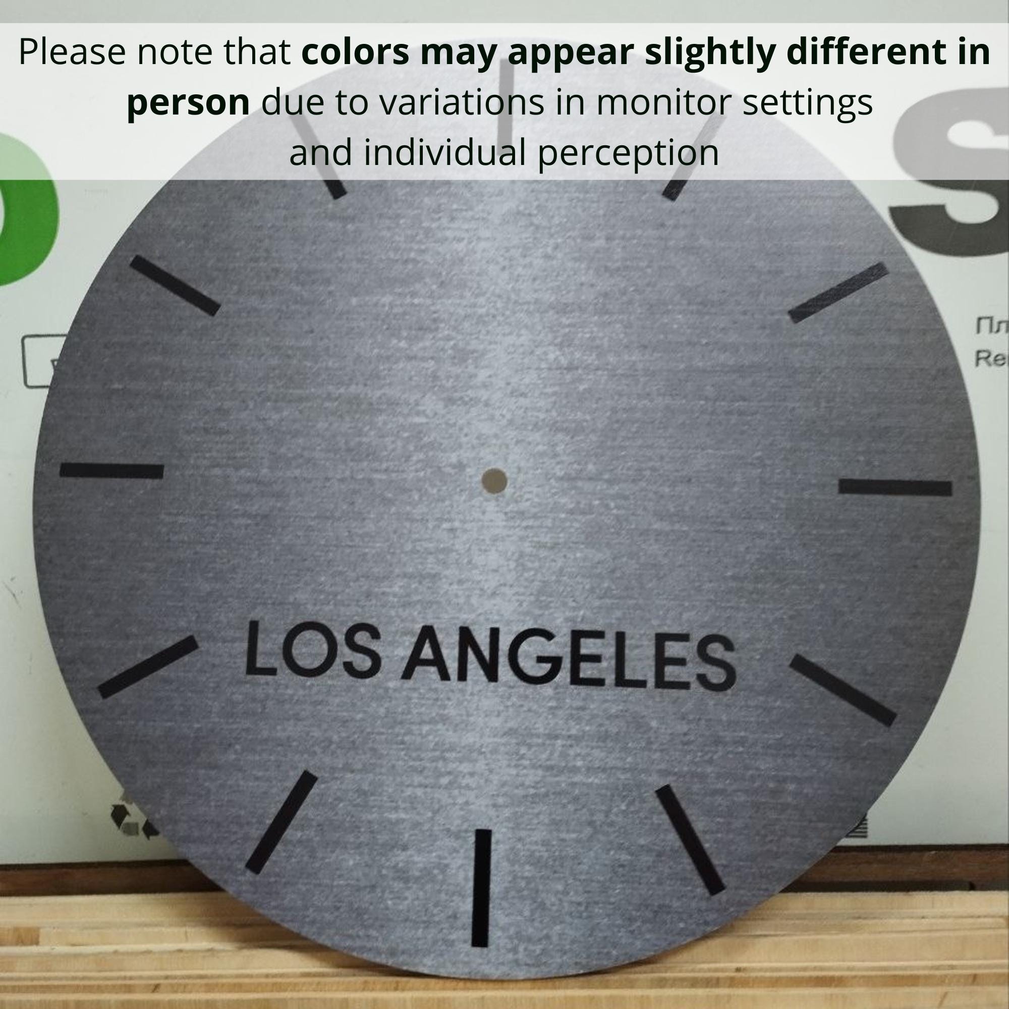 Multi Time Zone Clock, City Wall Clock Custom, World Time Zone Clock ...