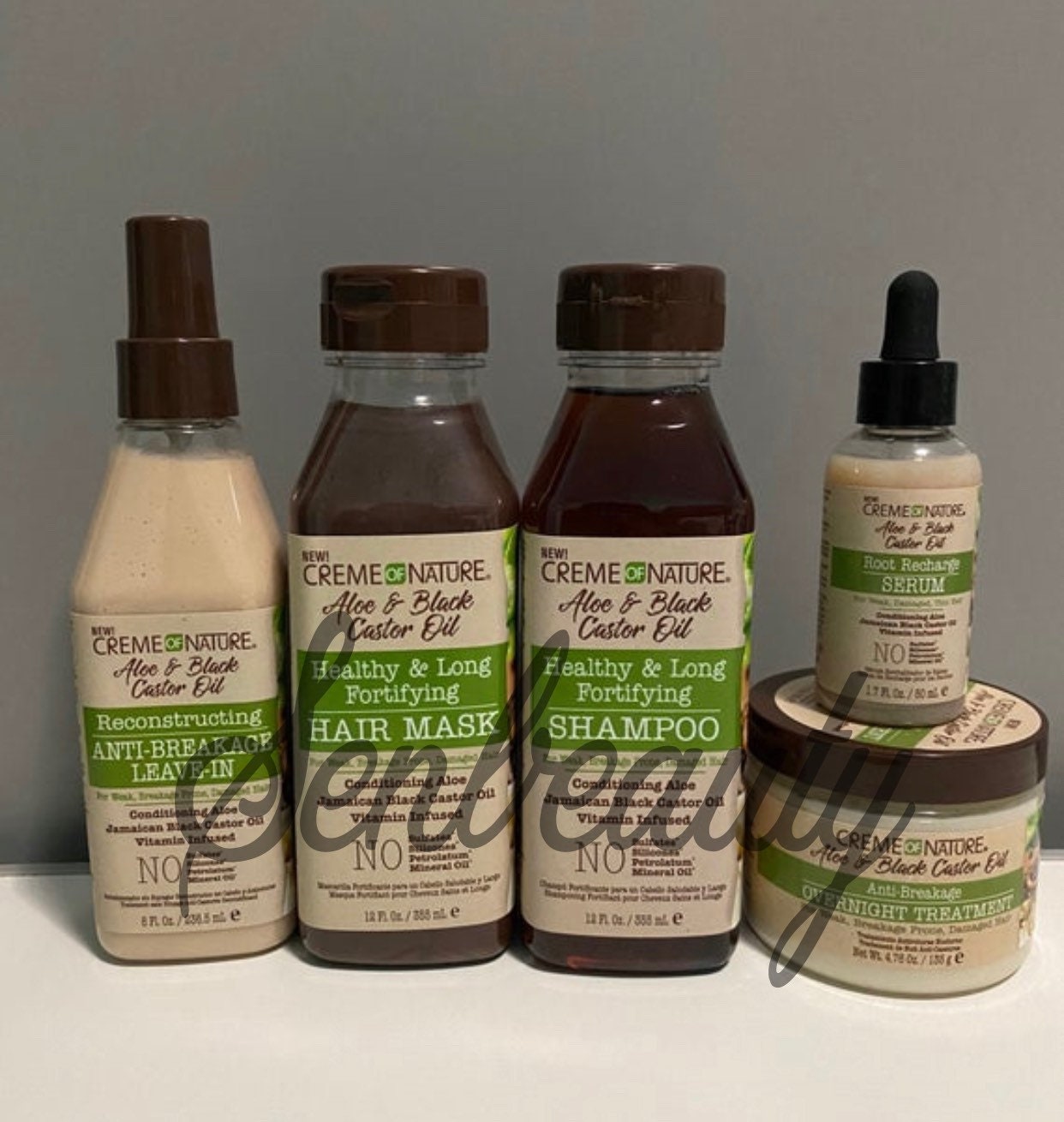 Creme of Nature Aloe & Black Castor Oil Strengthening Hair | Etsy