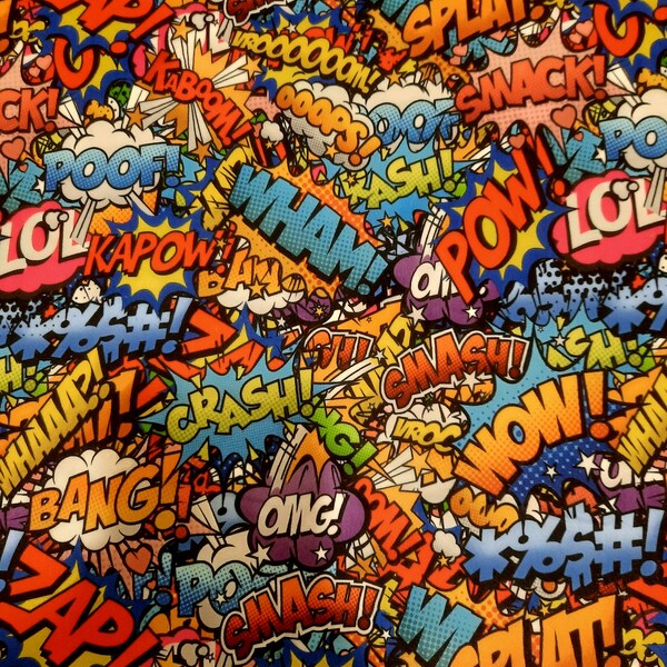 Comic Sound Effects - Etsy