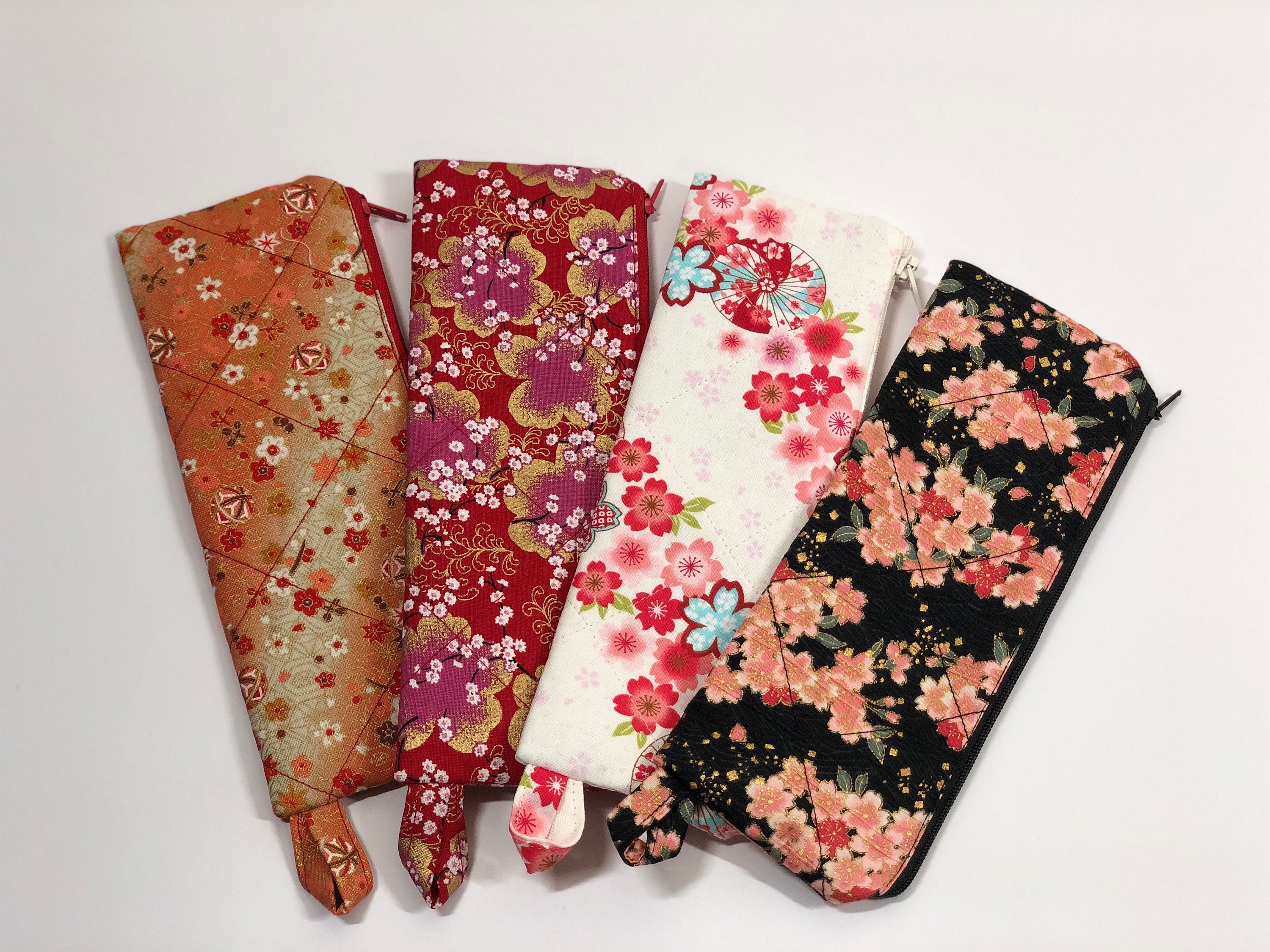 Petite trousse format mini pour stylos, école, maquillage, pinceaux ...