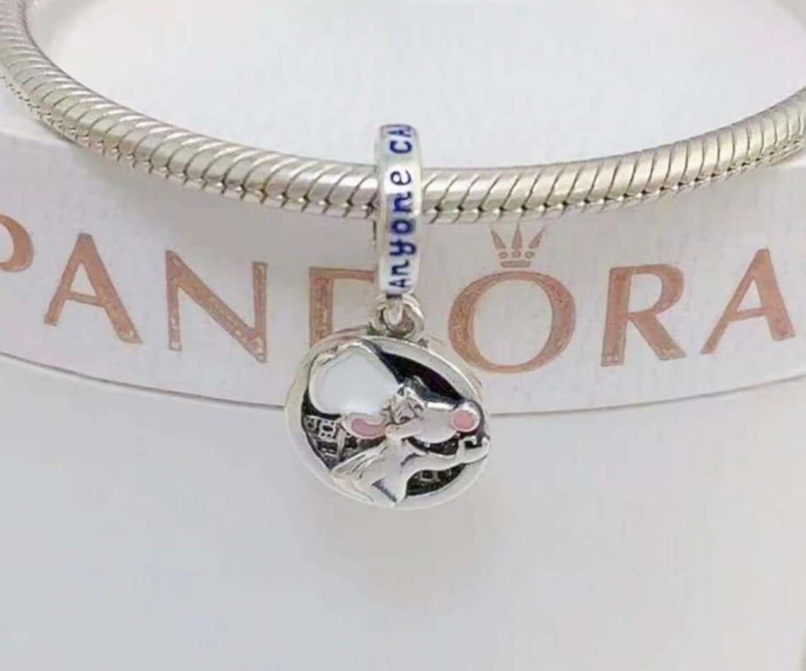 Ratatouille Pandora Charm Pixar Dangle Double Pendant S925 ALE Bracelet ...