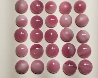 Glass Pebbles Pink - Etsy
