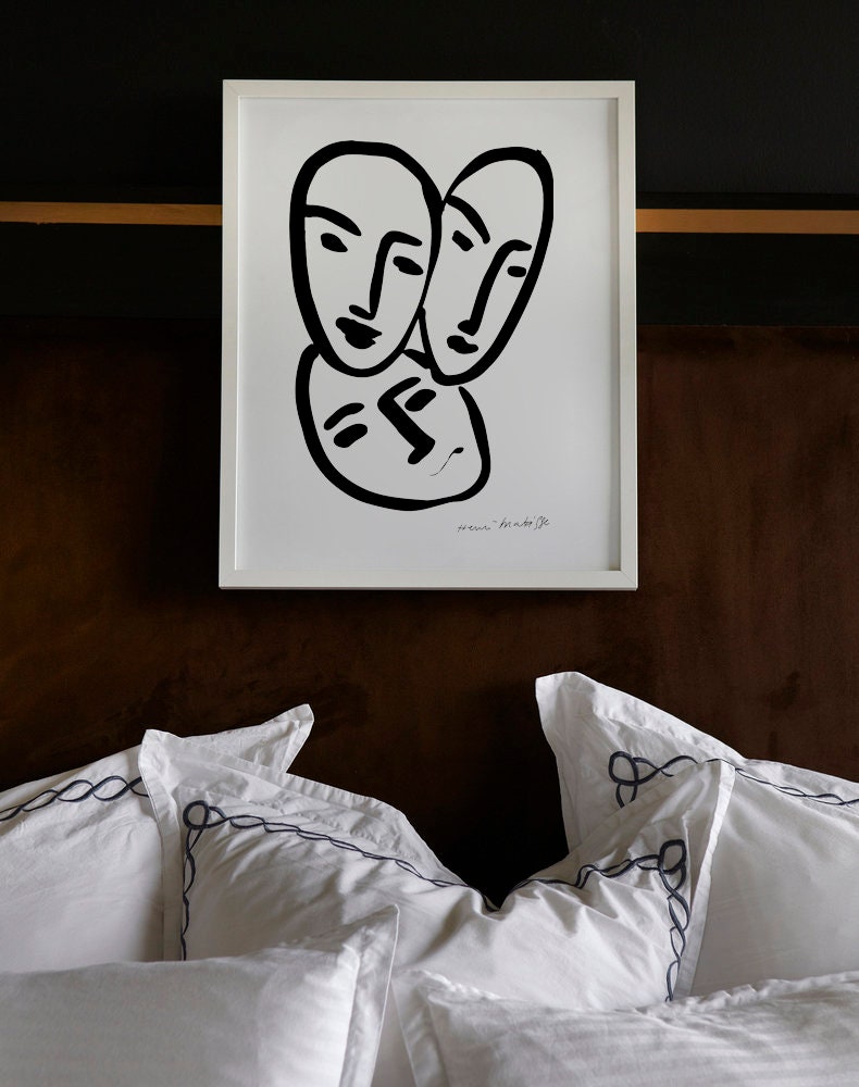 Pablo Picasso Masks Picasso Print Abstract Art Poster - Etsy