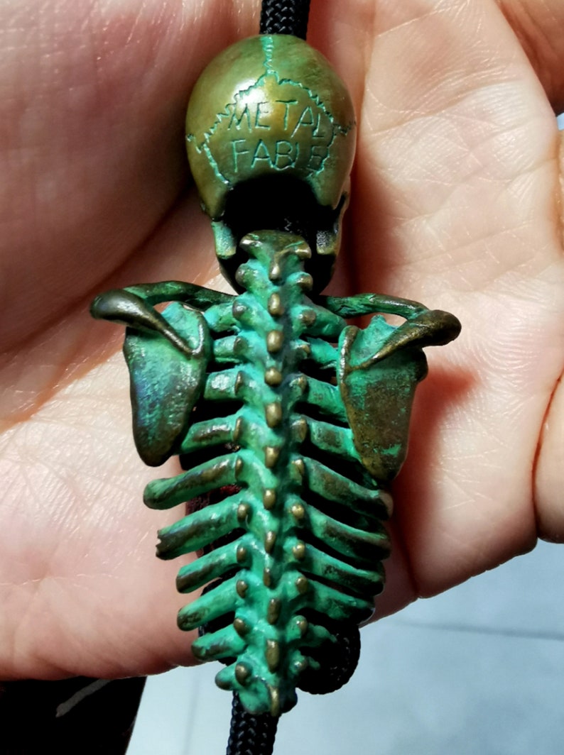 Paracord Bead skeleton Knife Bead-lanyard | Etsy