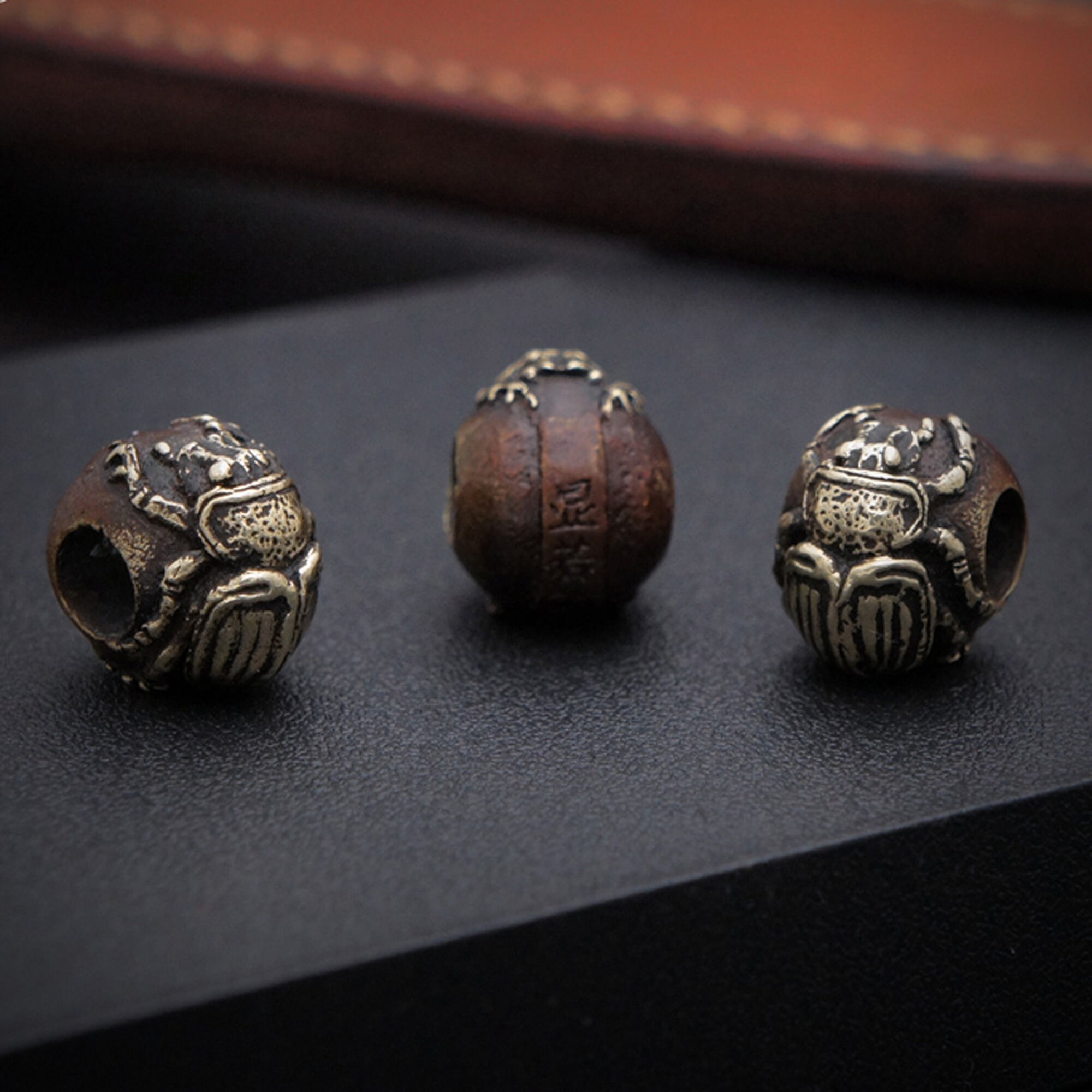 Paracord Bead dung Beetle Knife Bead-lanyard | Etsy