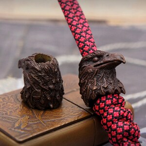 Paracord Bead eagle hawk Knife Bead-lanyard Bead-edc Bead-custom Bead ...