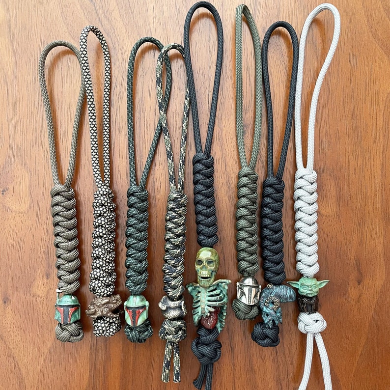 550bl Paracord Lanyard Handmade Knife Lanyard Edc-custom - Etsy