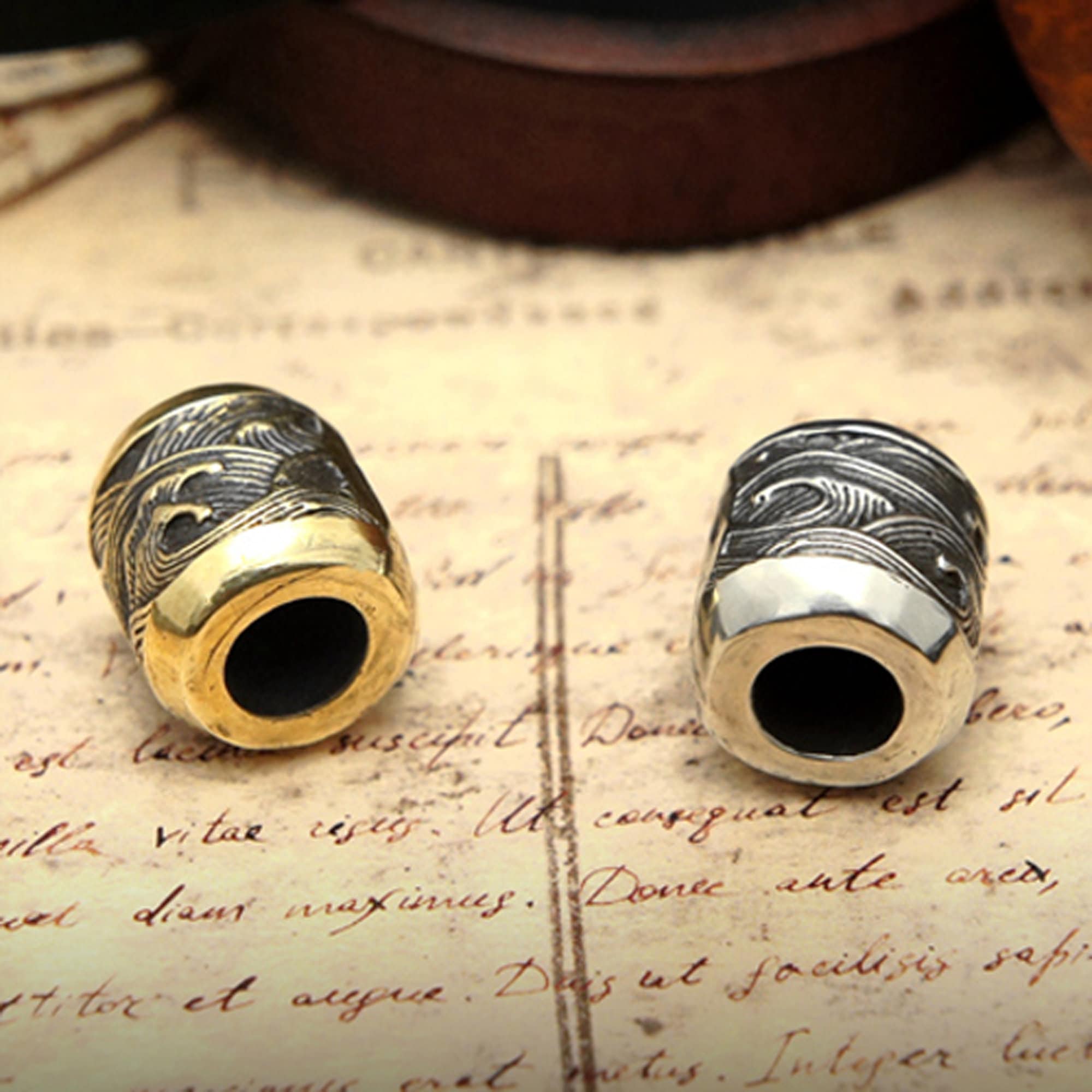 Paracord Bead sea Wave Knife Bead-lanyard Bead-edc - Etsy