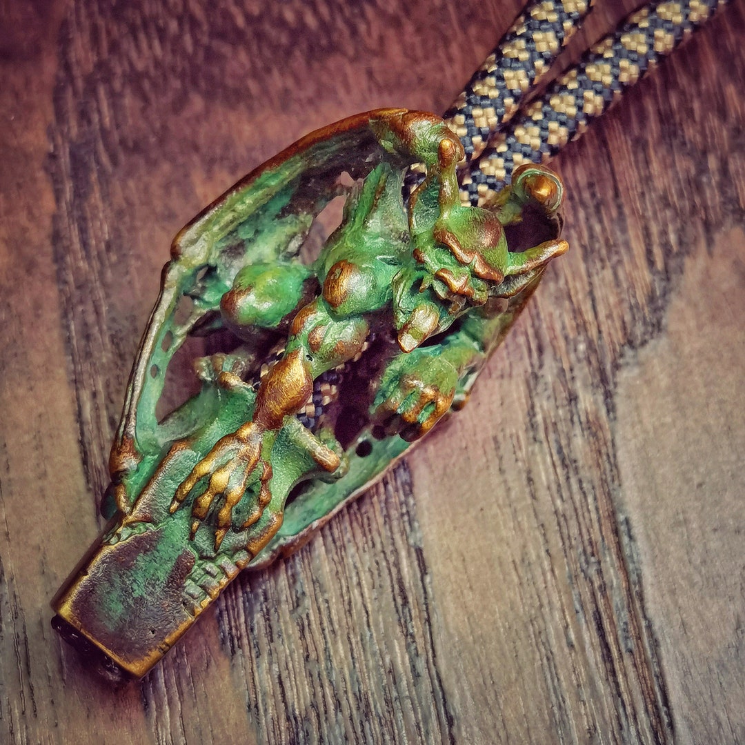 Paracord Bead devil Knife Bead-lanyard Bead-edc Bead-custom Bead-gift ...