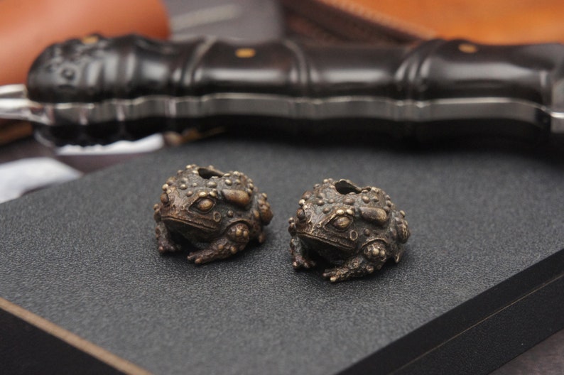 Paracord Bead "toad" Knife Bead-lanyard Bead-edc Bead-paracord Beads ...