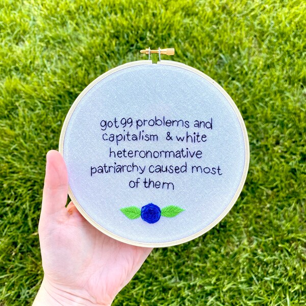 Feminist Embroidery - Etsy