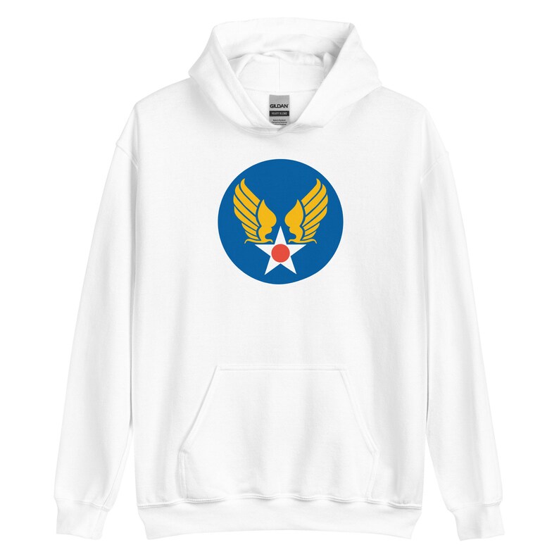 US Army Air Corps Hoodie: Vintage Military Aviation Apparel - Etsy