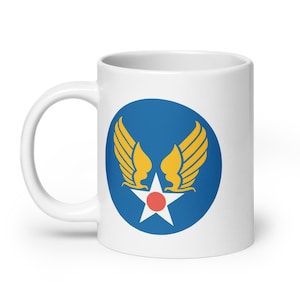 US Army Air Corps Hap Arnold Wings Ceramic Mug - Military Aviation ...