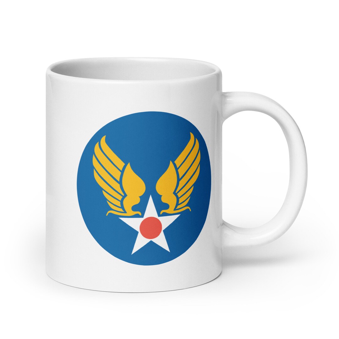 US Army Air Corps Hap Arnold Wings Ceramic Mug Military Aviation ...