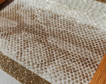 Snake Shed Frame, Snake Shed Home Decor, Snakeskin Home Decor, Framed ...