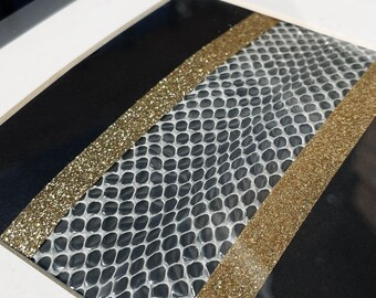 Snake Shed Frame, Snake Shed Home Decor, Snakeskin Home Decor, Framed ...