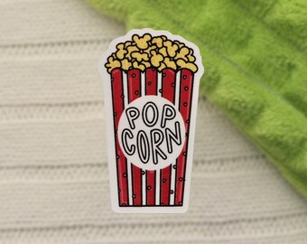 Movie Night Sticker - Etsy