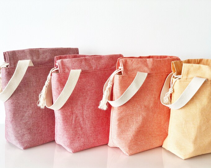 Knitting Project Bag crochet Project Bag Bag for Knitter Yarn Tote ...