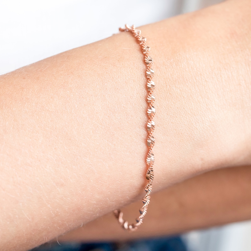 Rose Gold Bracelet Etsy