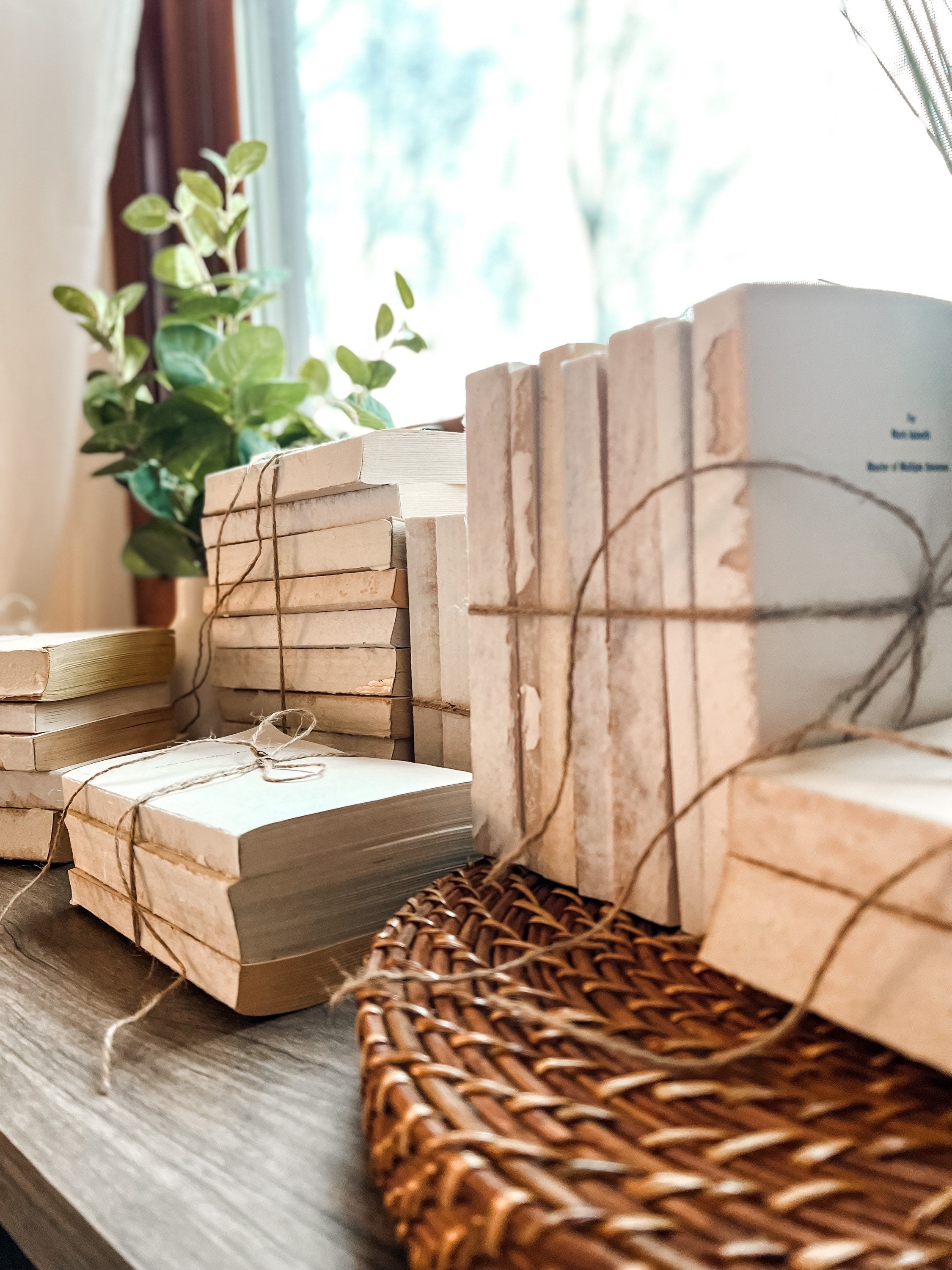 Modern Decorative Books Decor Home Decor Boho Decor - Etsy