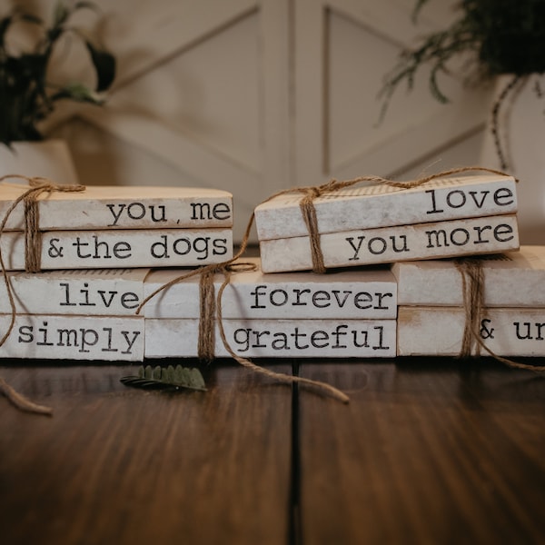 Farmhouse Books - Etsy