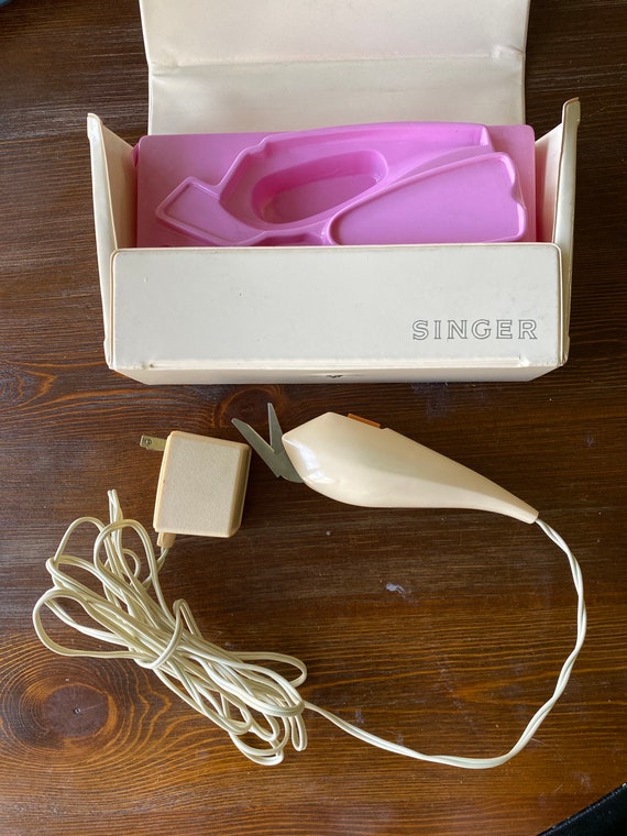 Craft Supplies & Tools Scissors & Shears Vintage Singer Electric ...