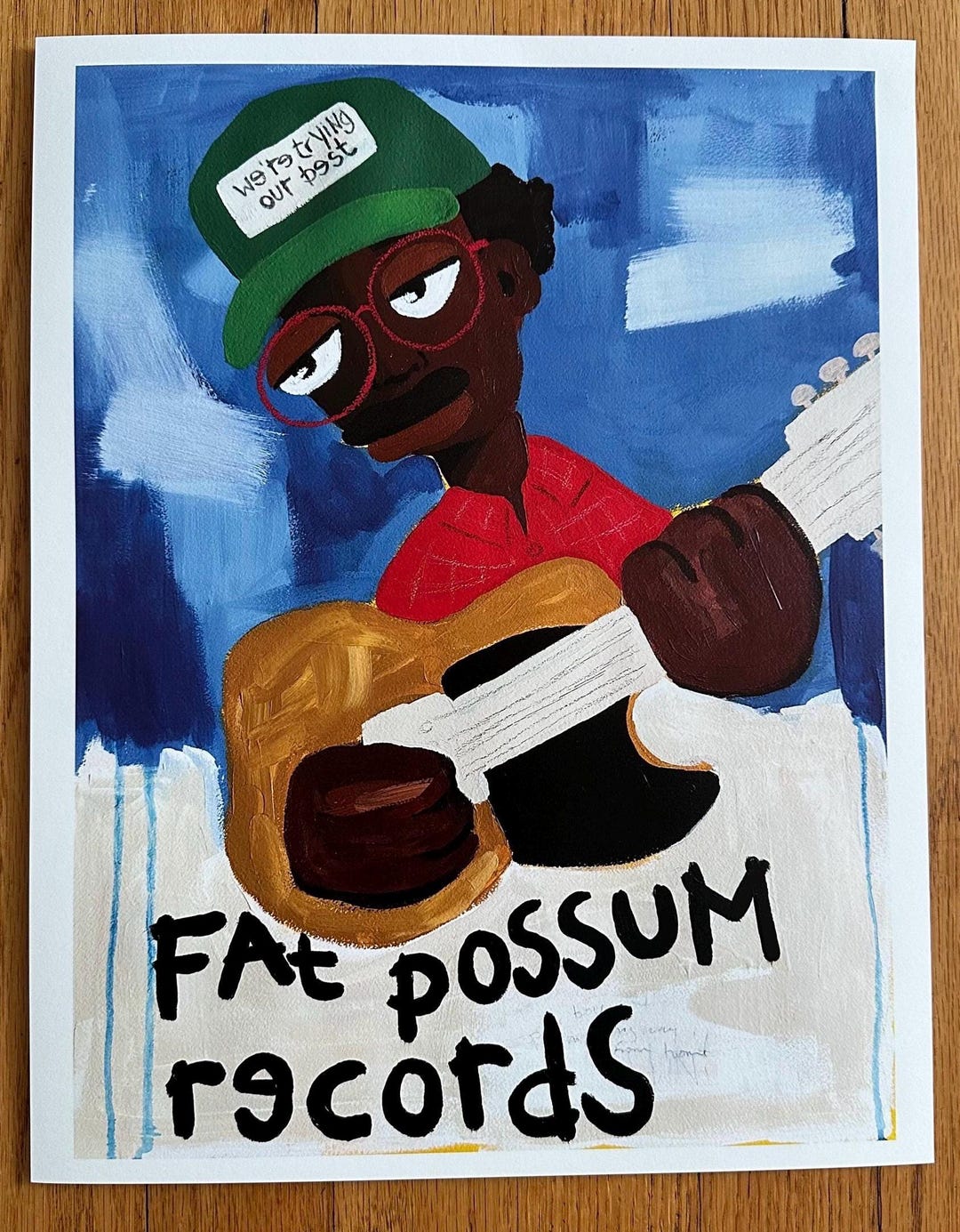Fat Possum Records Print - Etsy