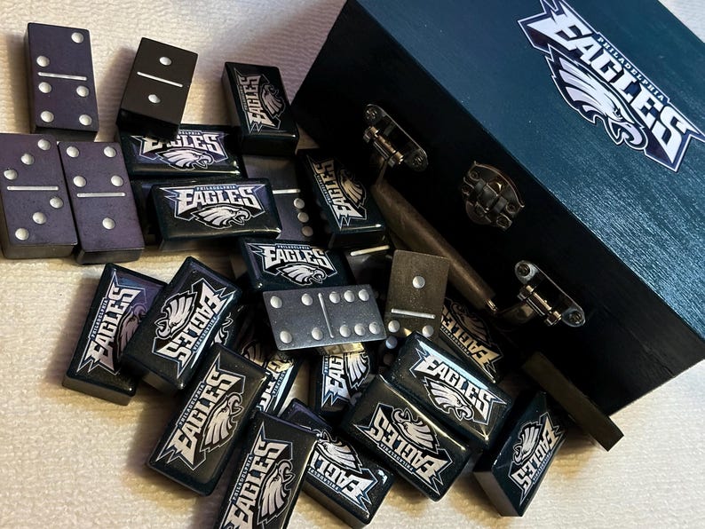 Custom Personalized Resin Domino Set - Etsy