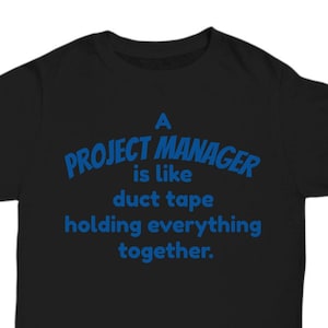 Project Manager T-shirt- Scrum Master Shirt, Project Coordinator Gifts ...