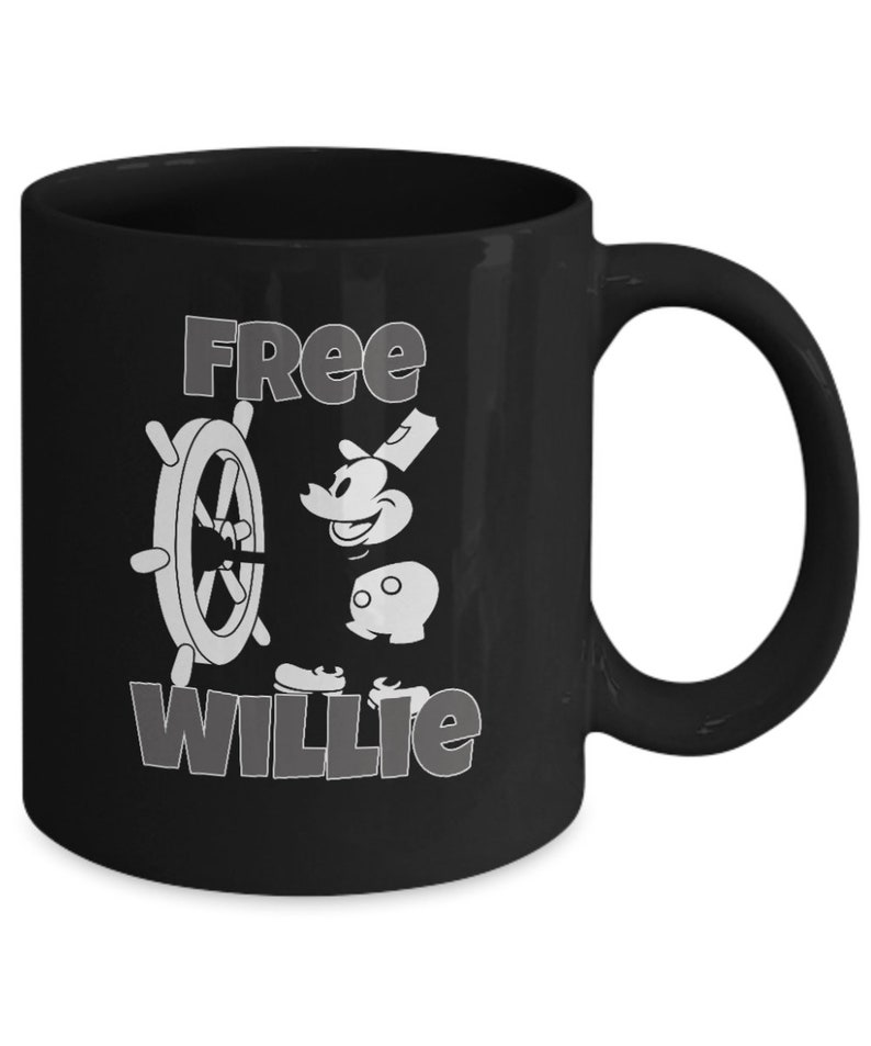 Steamboat Willie Mug Public Domain Throwback Nostalgia Movie Coffee Cup ...