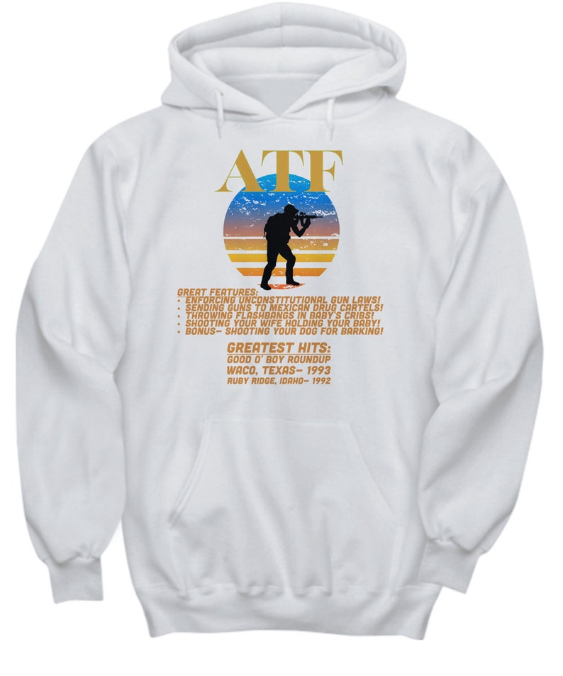 Abolish the ATF T-shirt Libertarian Ruby Ridge Shirt, Waco Texas ...