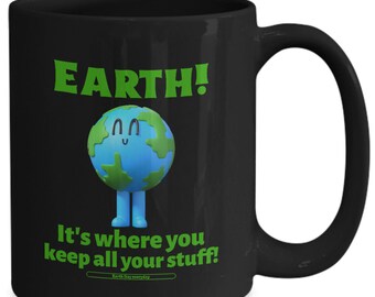 Green Heart Green Earth Mug One Mug One Tree Earth Day Mug - Etsy