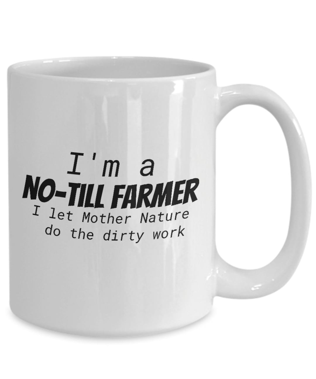 No-till Farmers Mug Farmers Coffee Cup From Wife, Farmer's Daughter ...
