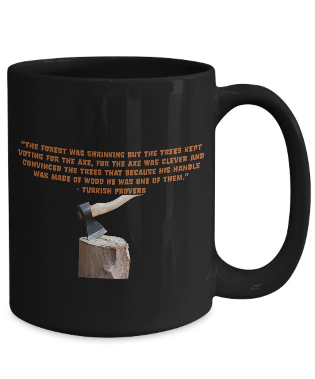 Libertarian Political Mug, Turkish Antigovernment Proverb Coffee Cup ...