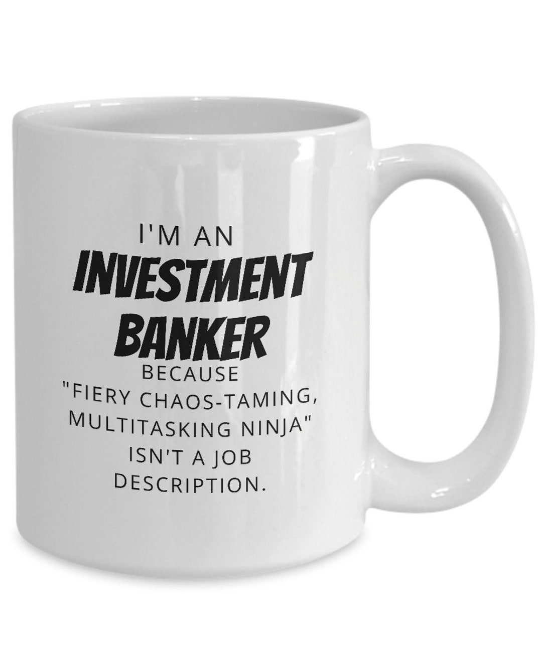 Investment Banker Dad Mug, Funny Ib Mom Coffee Cup, Future IB ...
