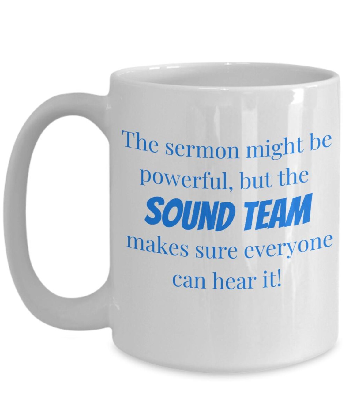 Sound Team Mug, Worship Coffee Cup, Audio Media Ministry Christmas ...