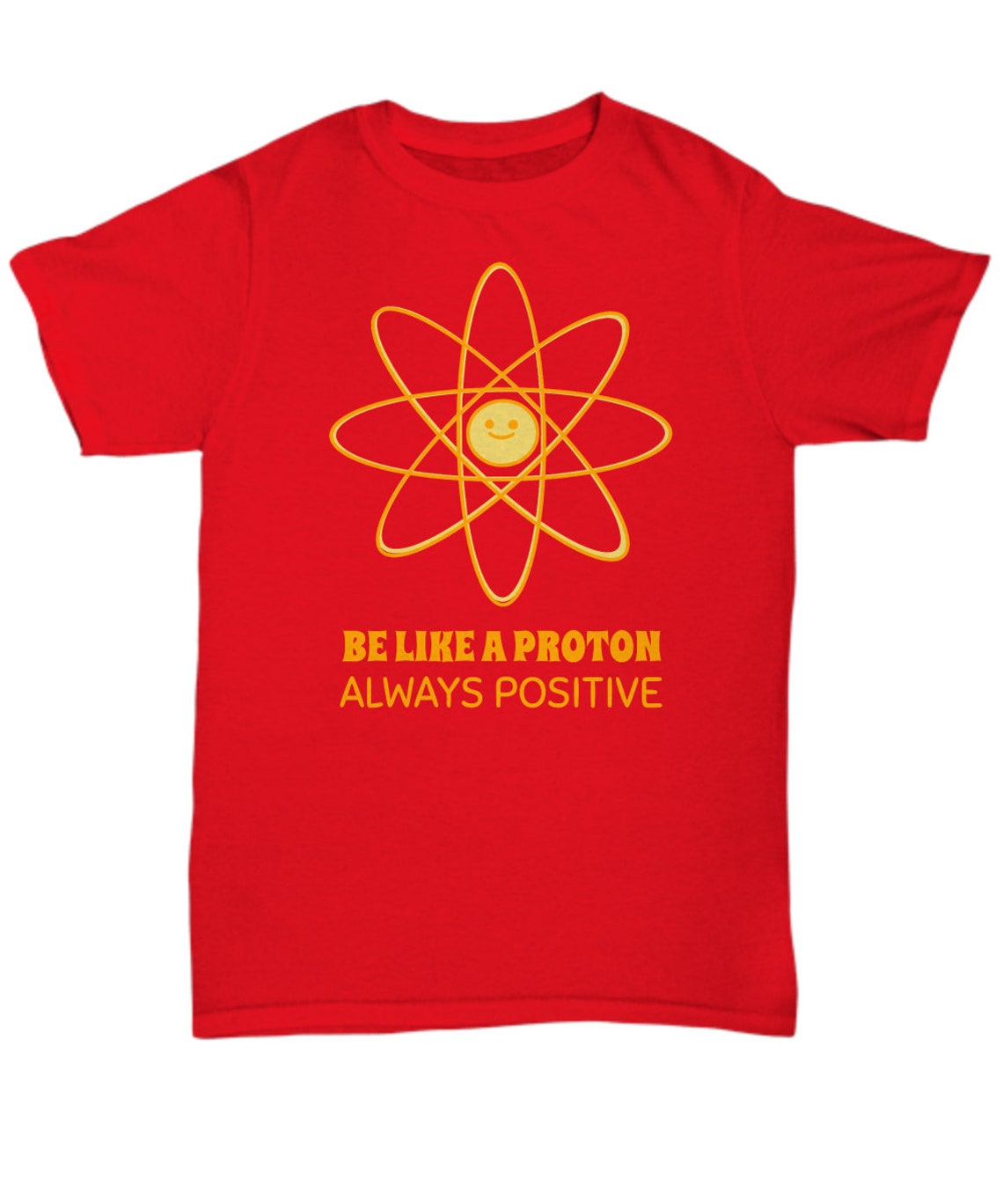 Science Teacher Dad Be Positive Tee- Science Shirts With a Pun ...
