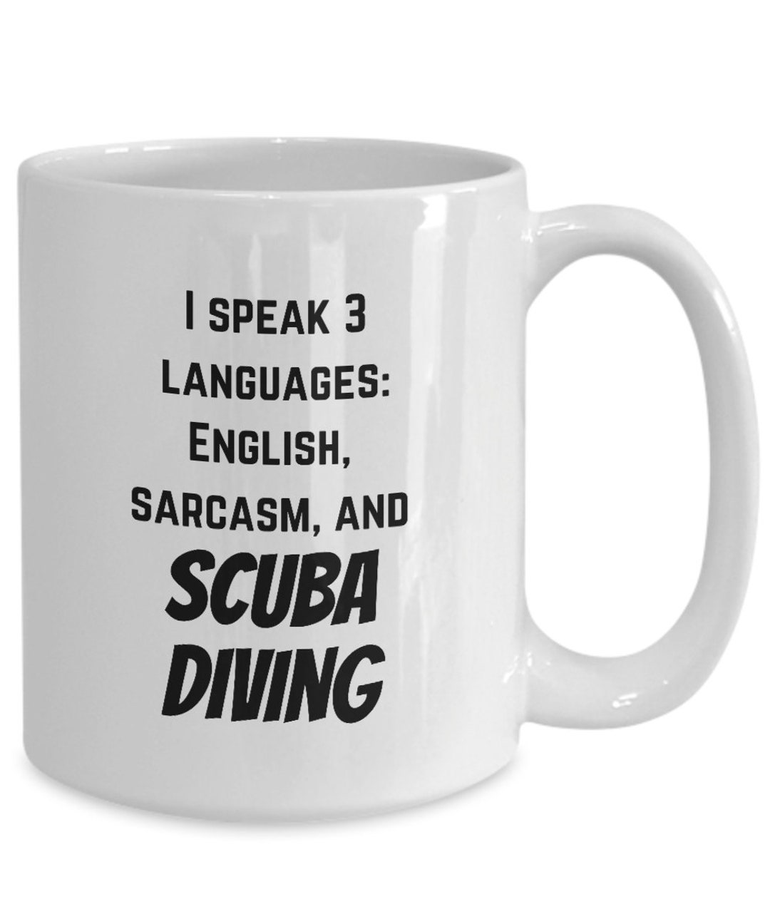 Scuba Diving Dad Gift- Scuba Diver Mom Mug, Sarcastic Coffee Cup Nephew ...