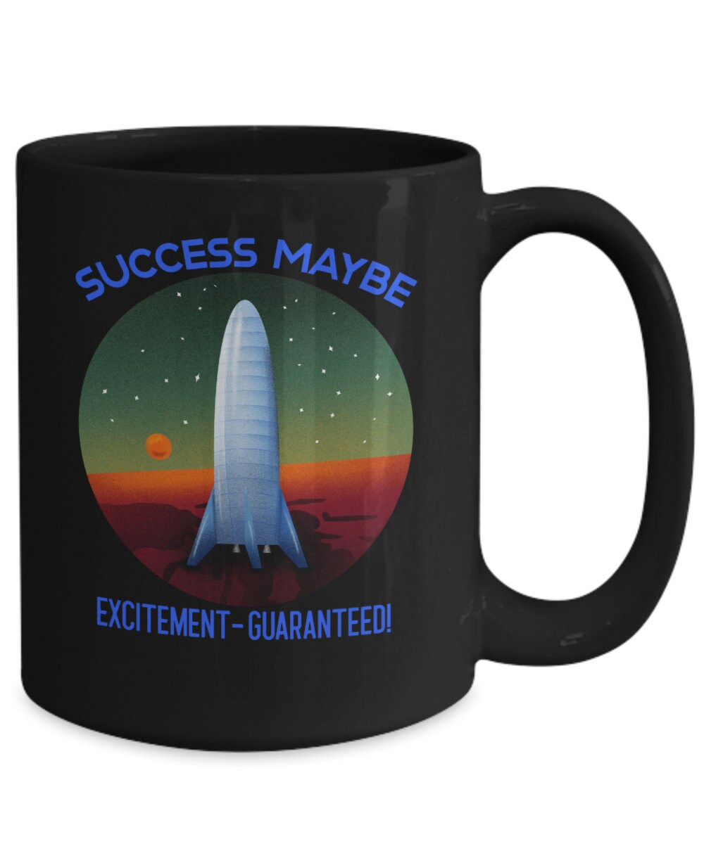 Elon Musk Space Ship Mug- Space Launch Coffee Cup, to Infinity Gift ...