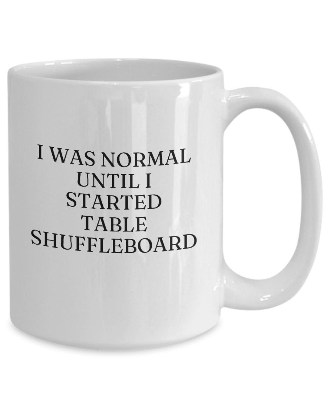 Table Shuffleboard Mug, Deck Shuffleboard Coffee Cup, Table ...
