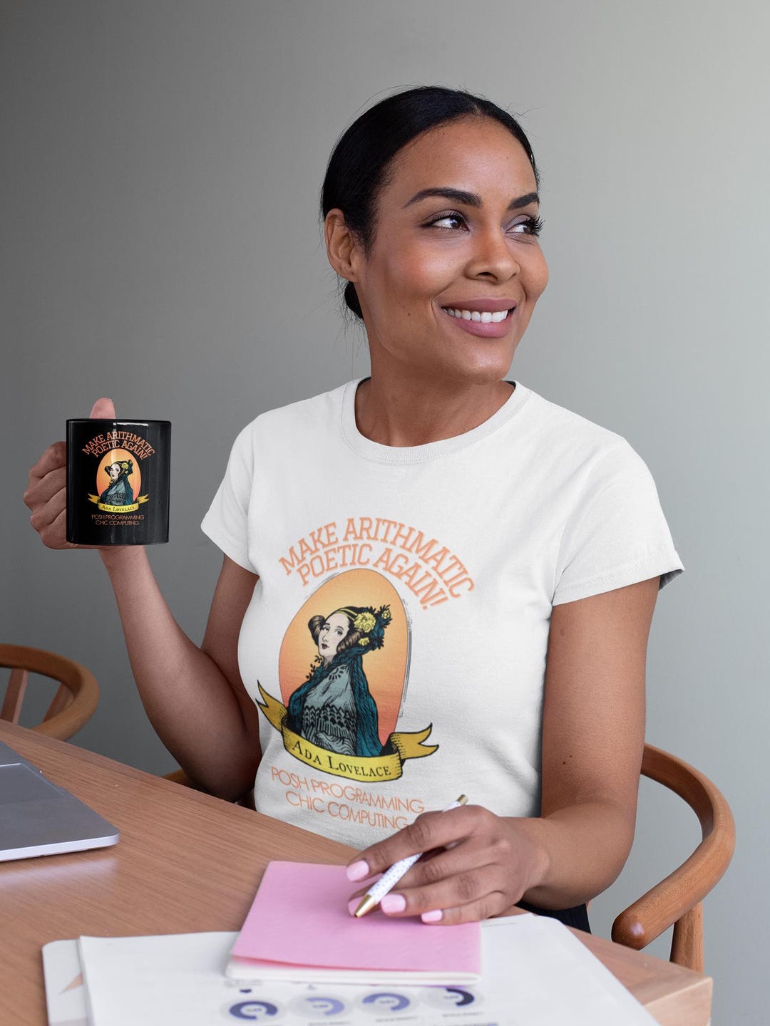 Ada Lovelace Inspiring Mug Computer Science Gift, Tech Lover Coffee Cup ...