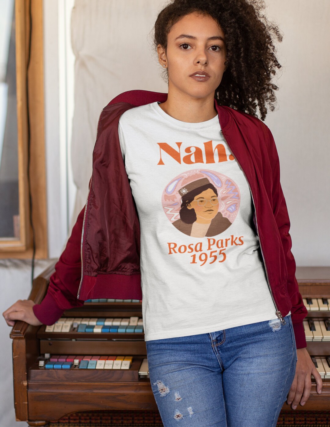 Rosa Parks Nah Shirt- Rosa Parks Day Tee, 1955 Black History Month ...