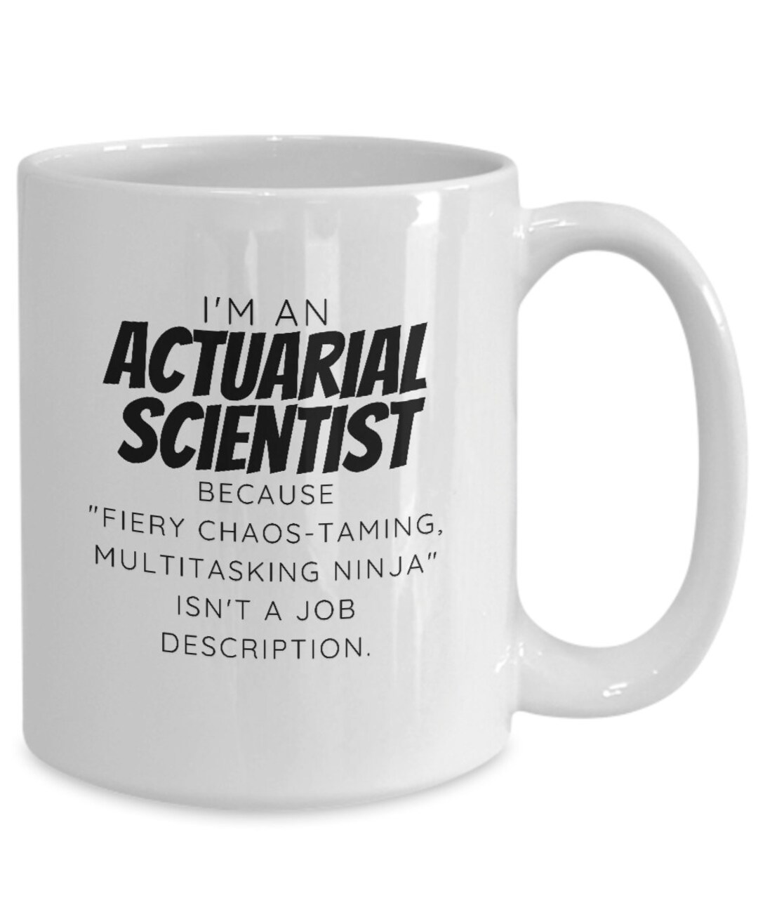 Actuarial Scientist Dad Mug, Funny Actuary Mom Coffee Cup, Future ...